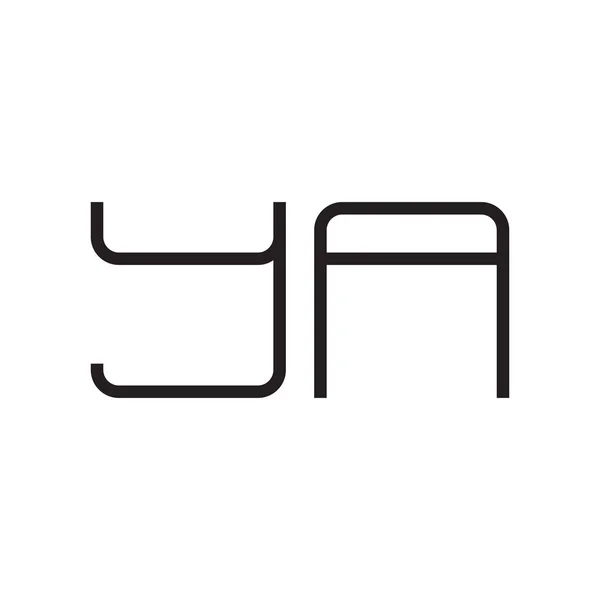 Fya font imágenes de stock de arte vectorial | Depositphotos