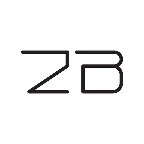 100,000 Zb letter logo Vector Images | Depositphotos