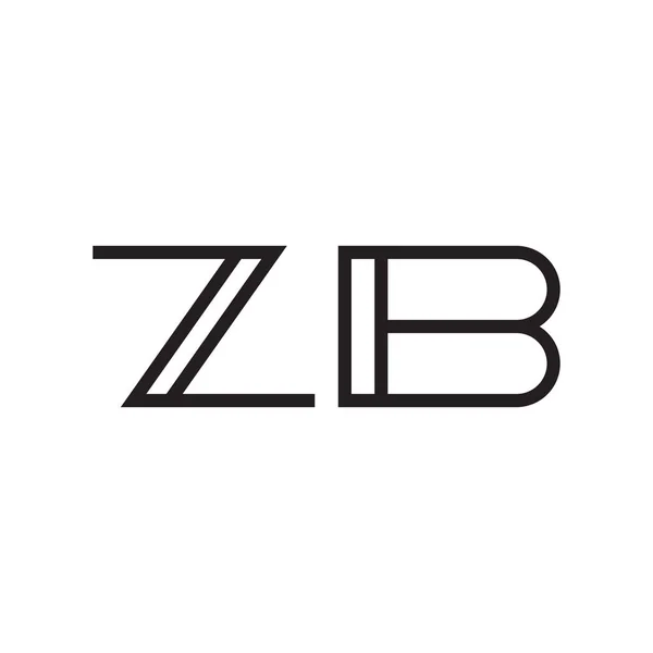 100,000 Zb letter logo Vector Images | Depositphotos