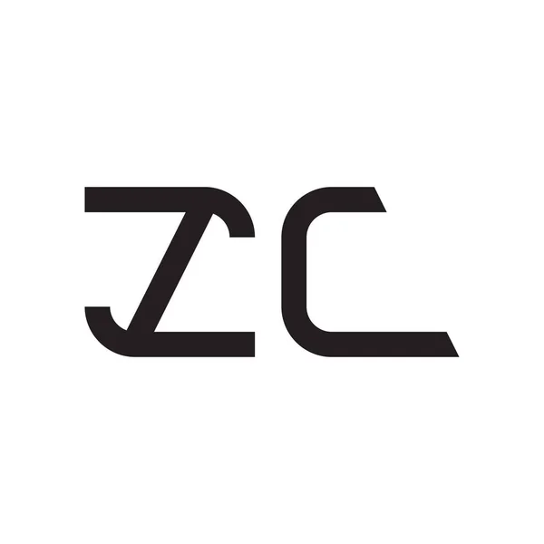 Logo lettre zc images vectorielles, Logo lettre zc vecteurs libres de droits | Depositphotos