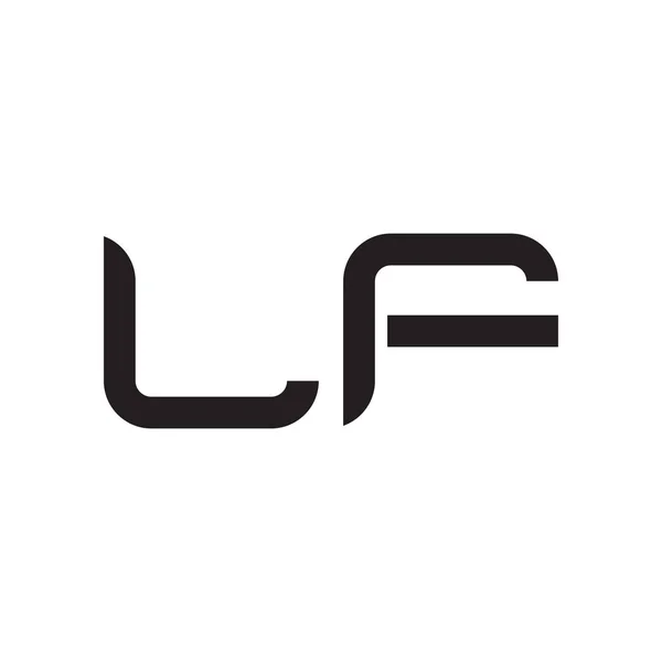 Lf logo imágenes de stock de arte vectorial | Depositphotos