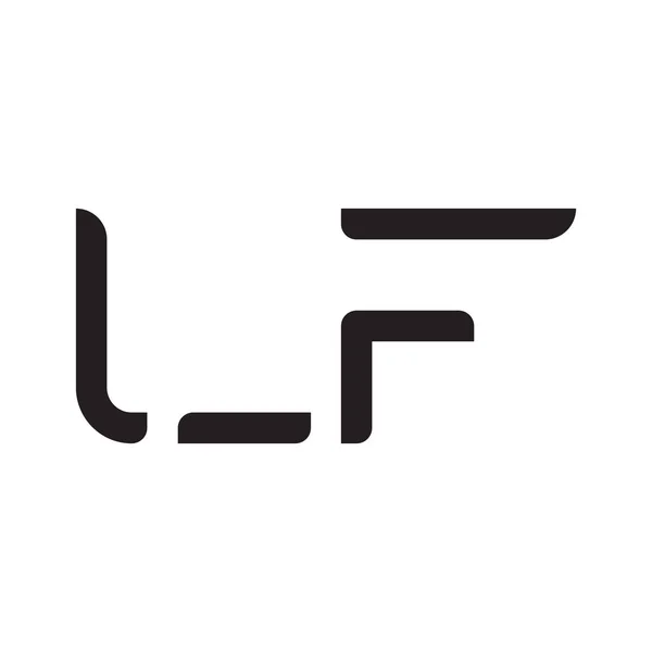 Lf logo imágenes de stock de arte vectorial | Depositphotos