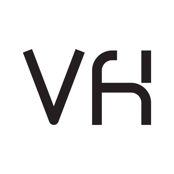 Vhf letter imágenes de stock de arte vectorial | Depositphotos