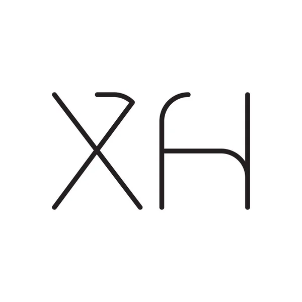 Xha logo imágenes de stock de arte vectorial | Depositphotos
