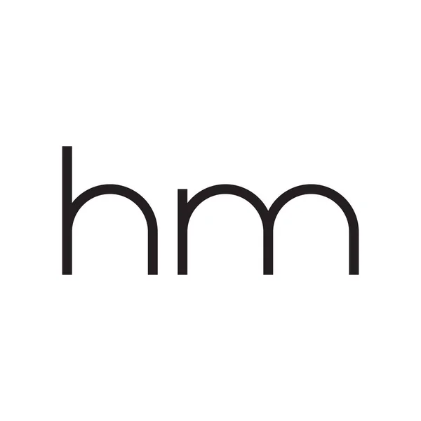 Mmh logo imágenes de stock de arte vectorial | Depositphotos
