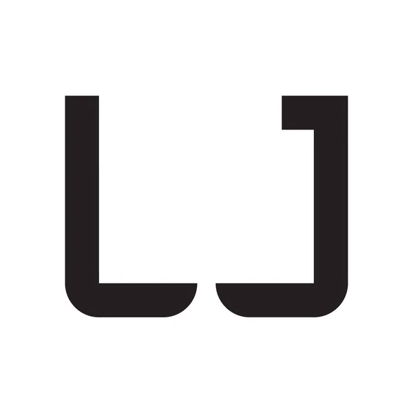 Lhj letter imágenes de stock de arte vectorial | Depositphotos