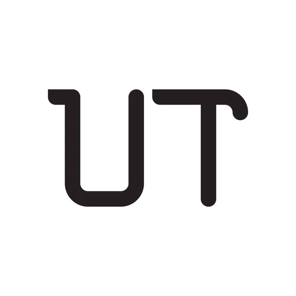 Ut logo initial imágenes de stock de arte vectorial | Depositphotos