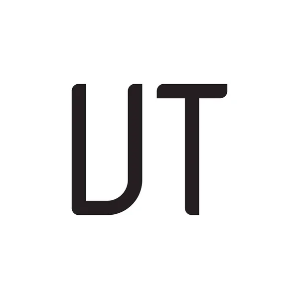Ut logo initial imágenes de stock de arte vectorial | Depositphotos