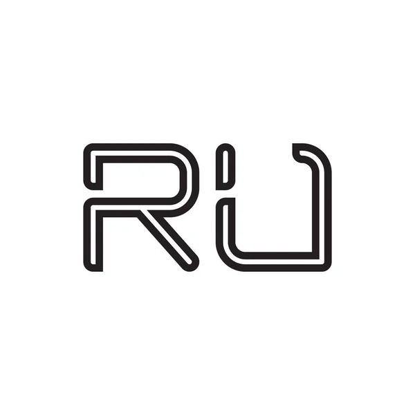 100,000 Logotipo de la letra ru Vector Images | Depositphotos