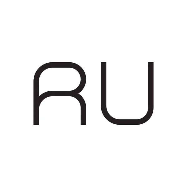 Logo ru imágenes de stock de arte vectorial | Depositphotos