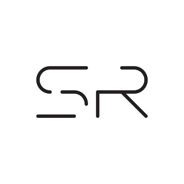 100,000 Logotipo de la letra sr Vector Images | Depositphotos