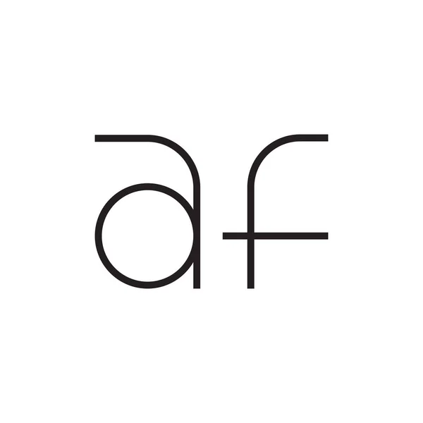 100,000 Af logo huruf inisial Vector Images | Depositphotos