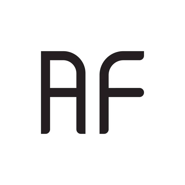 100,000 Af logo huruf inisial Vector Images | Depositphotos