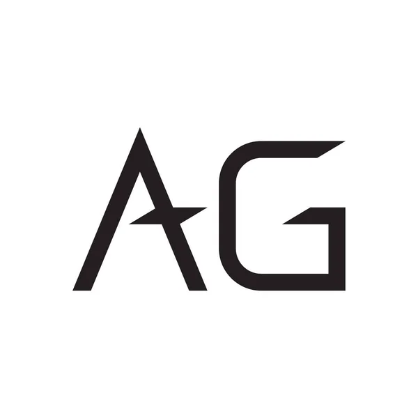 Ag lettre de logo initiale images vectorielles, Ag lettre de logo ...