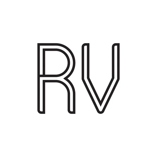Rhv logo Imagens de Stock de Arte Vetorial | Depositphotos