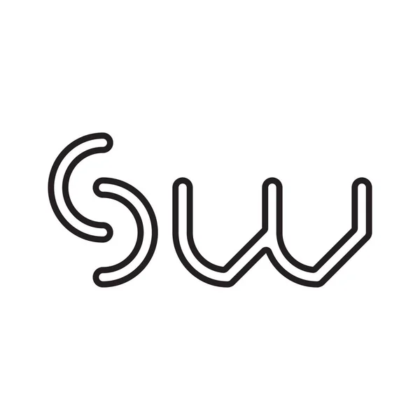 Imagens vetoriais Swv letter | Depositphotos