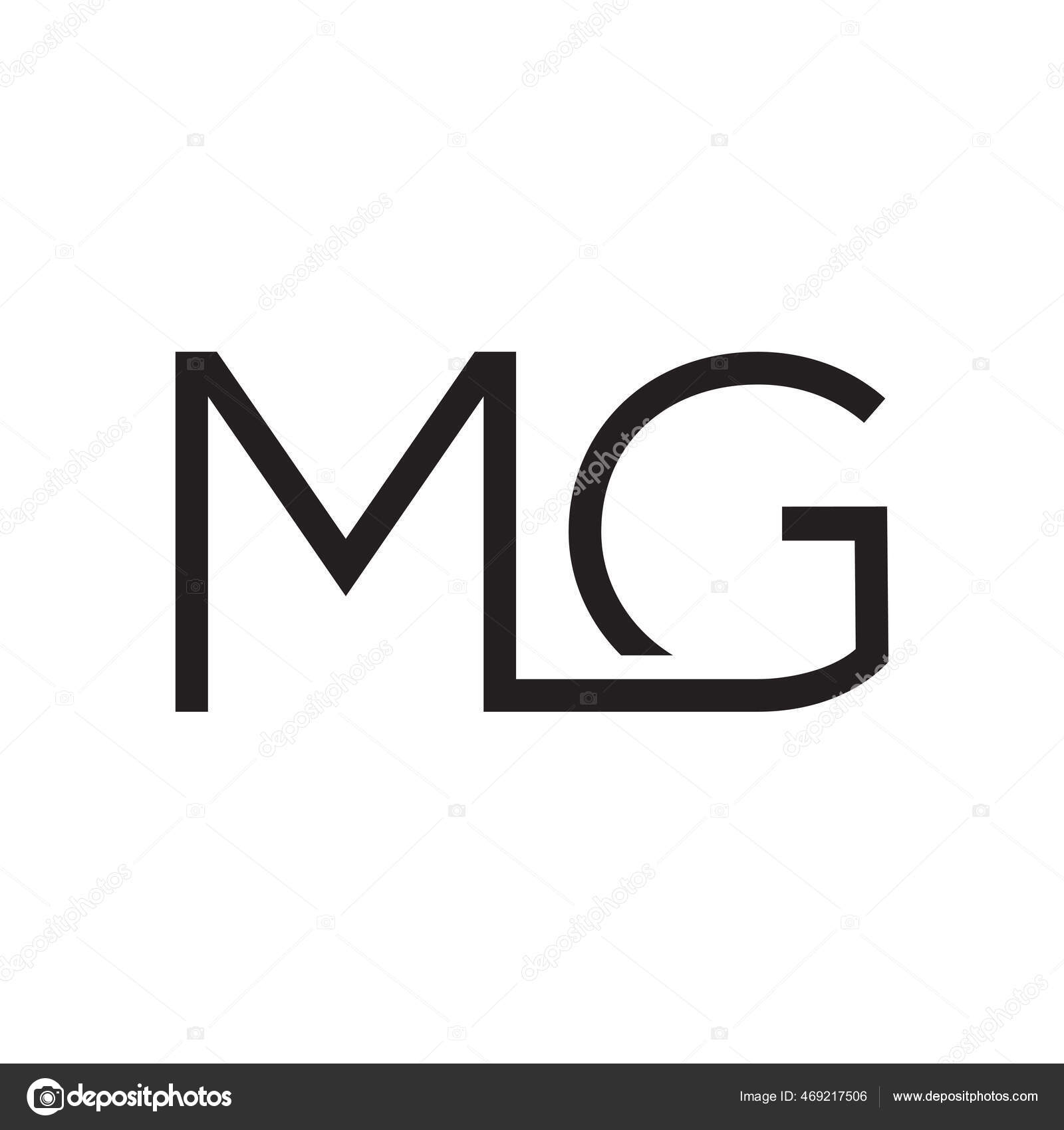 Inicial Carta Vector Logotipo Vector de stock por ©M_Creative 469217506