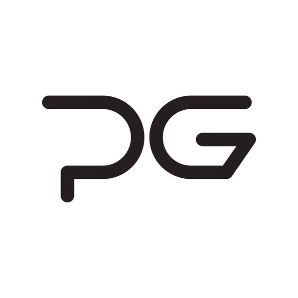 Pg logo imágenes de stock de arte vectorial | Depositphotos