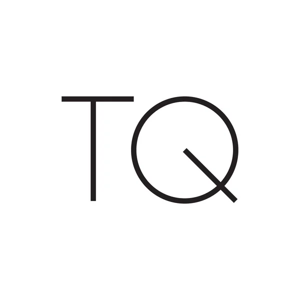 Tdq logo imágenes de stock de arte vectorial | Depositphotos