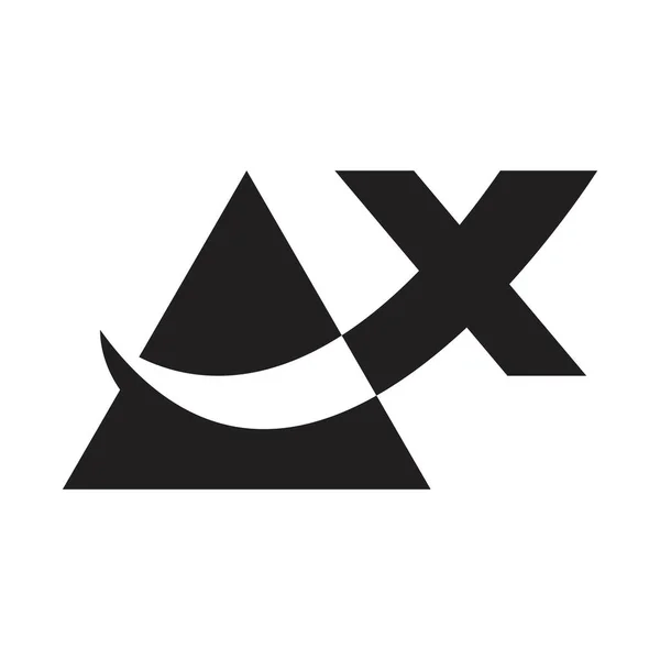 Logotipo Del Emblema De Axia