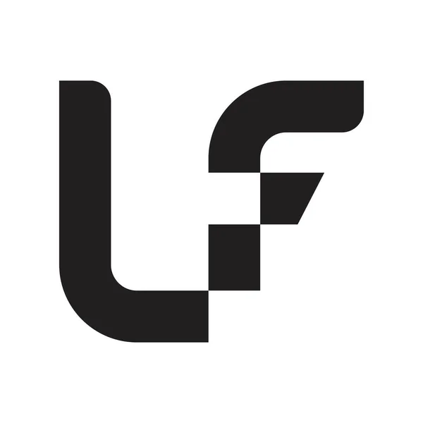 Lf logo imágenes de stock de arte vectorial | Depositphotos