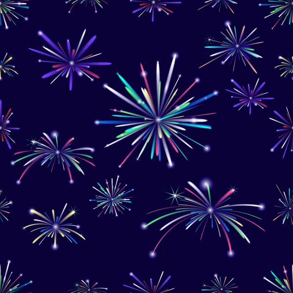 Seamless fireworks pattern Stock Vector Image by ©sahuad #60297357