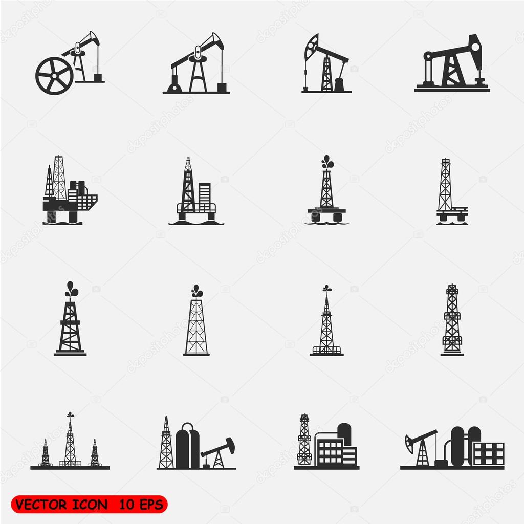 Drilling Rig Icon