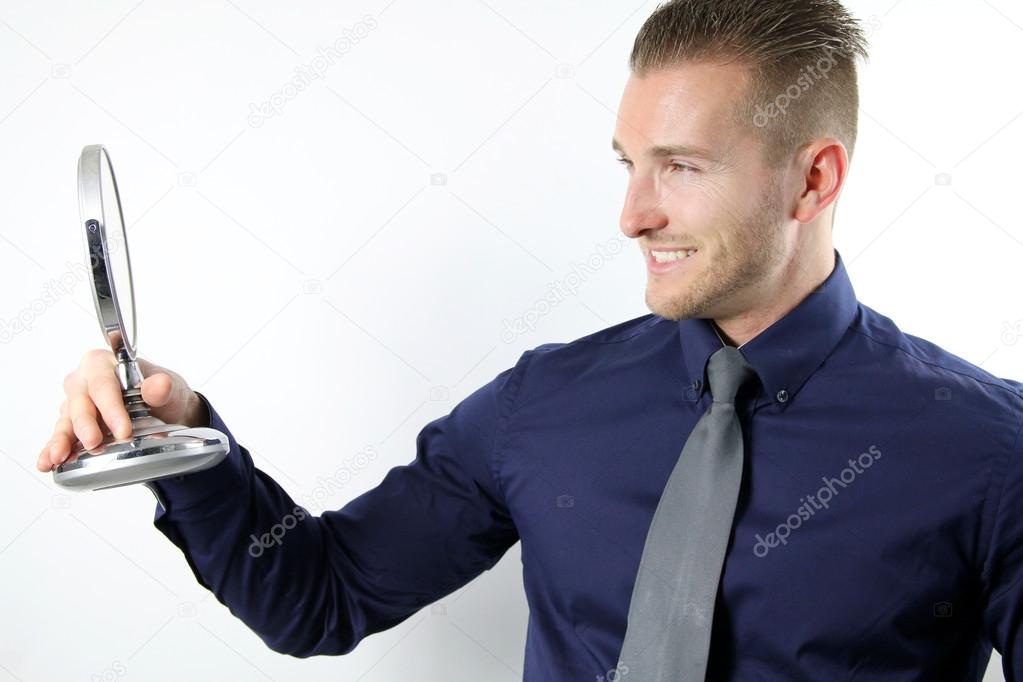 Handsome vain man — Stock Photo © rdrgraphe #66788079