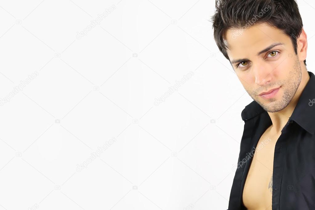 Handsome brown man Stock Photo by ©rdrgraphe 68794555