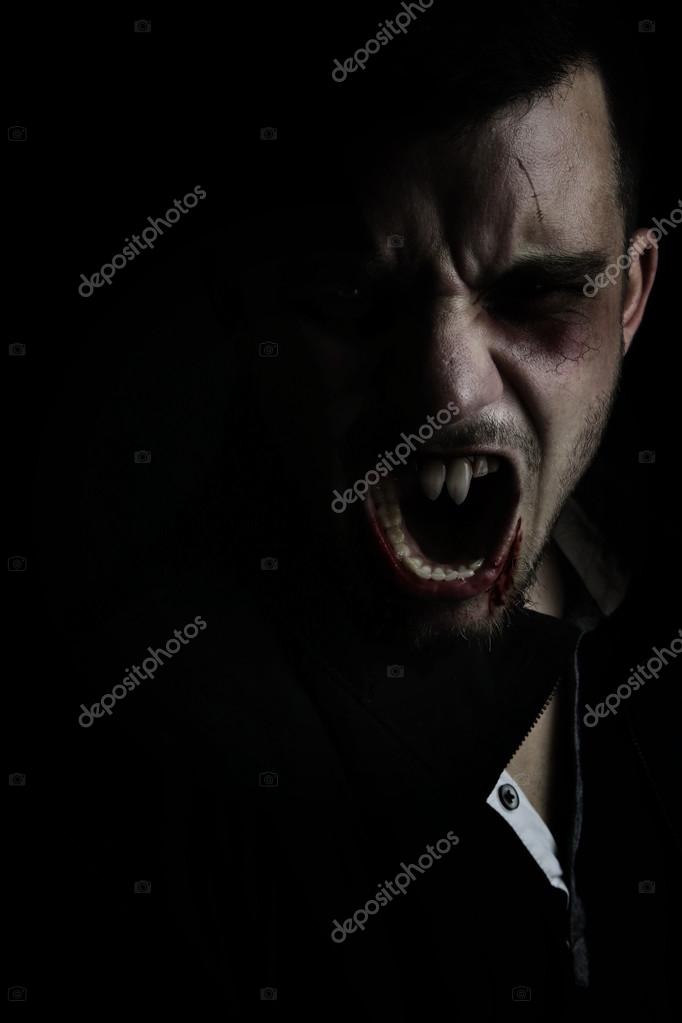 Vampire Crying Blood