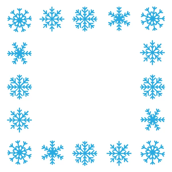 White snowflake border Stock Photos, Royalty Free White snowflake ...