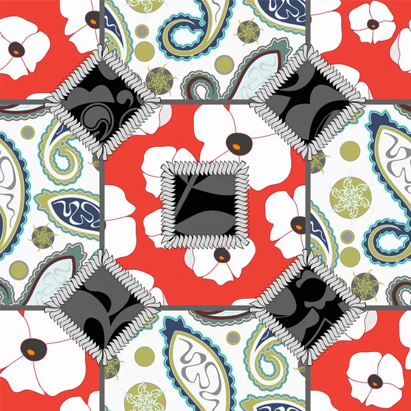 Patchwork pattern Stock Vectors, Royalty Free Patchwork pattern ...