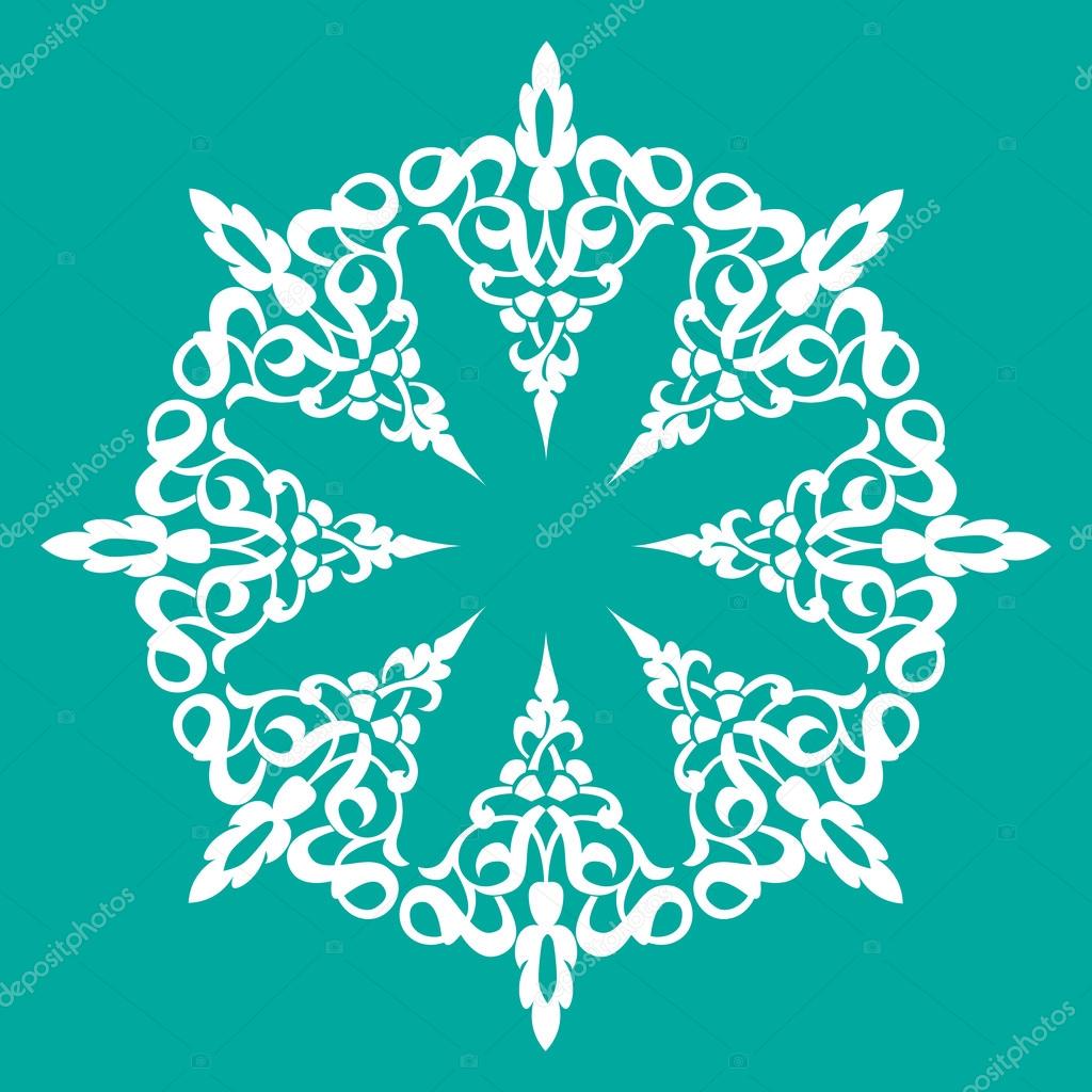 Ornamental pattern, vector design Stock Vector Image by ©HuangArt #54081547