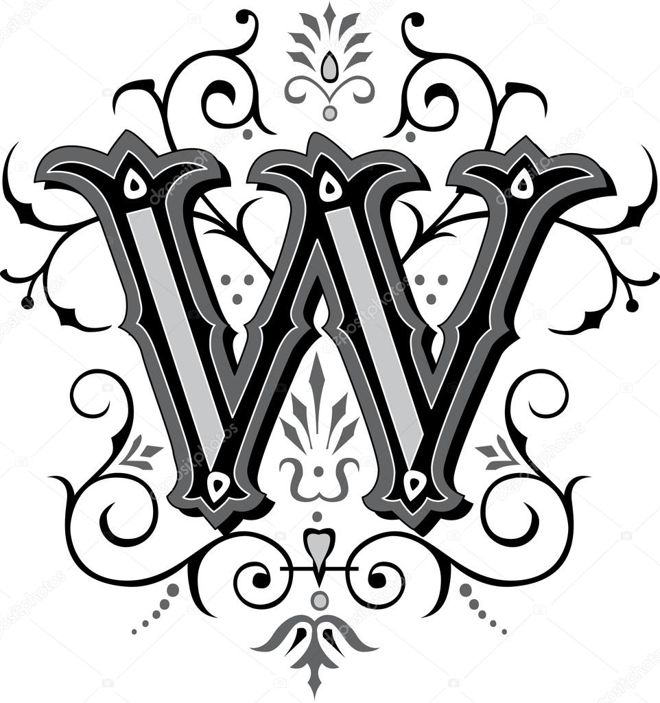 Letter W Old English