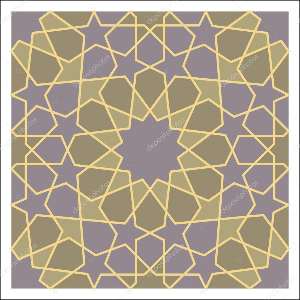 Arabesque pattern, vector tiling blocks Stock Vector by ©HuangArt 56009985