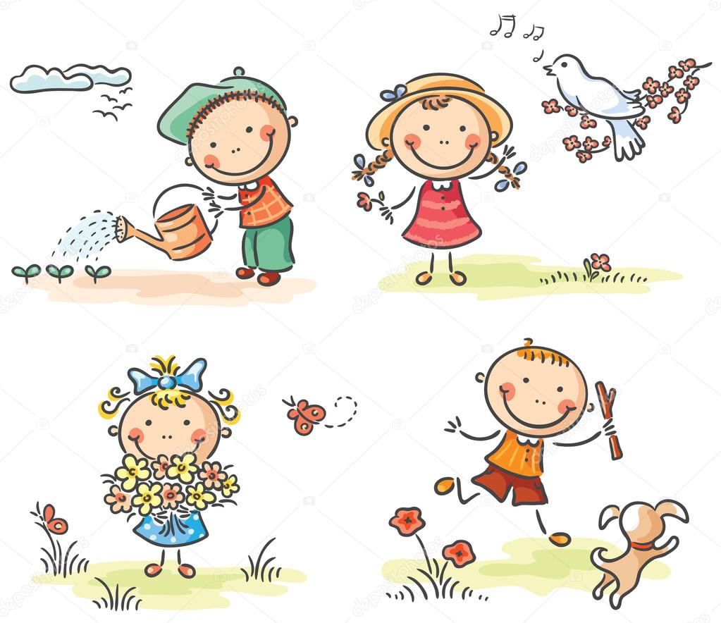 Happy Spring Images For Kids