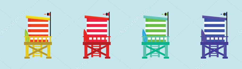 ᐈ Lifeguard chair drawing stock cliparts, Royalty Free lifeguard chair ...
