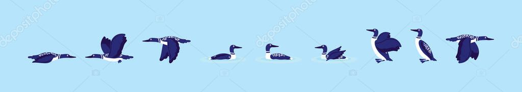 36 Flying loon Vector Images, Flying loon Illustrations | Depositphotos