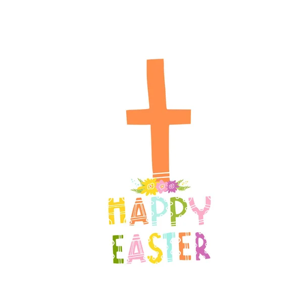 Happy Easter Cross