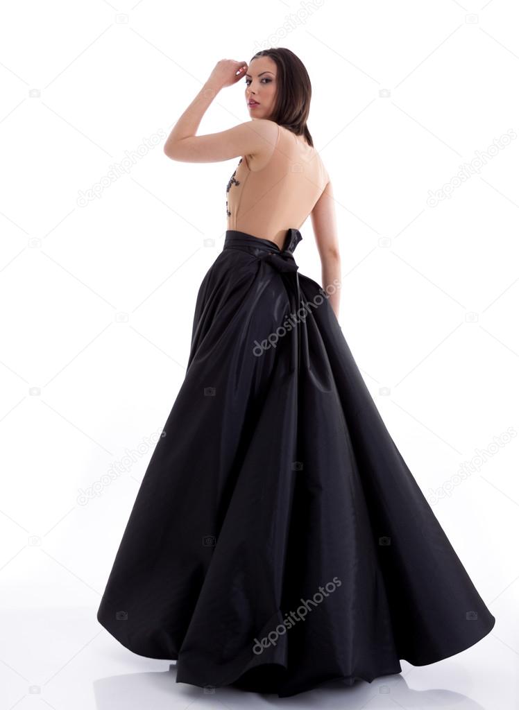 Beautiful woman model posing Stock Photo by ©antoniemo 66966141