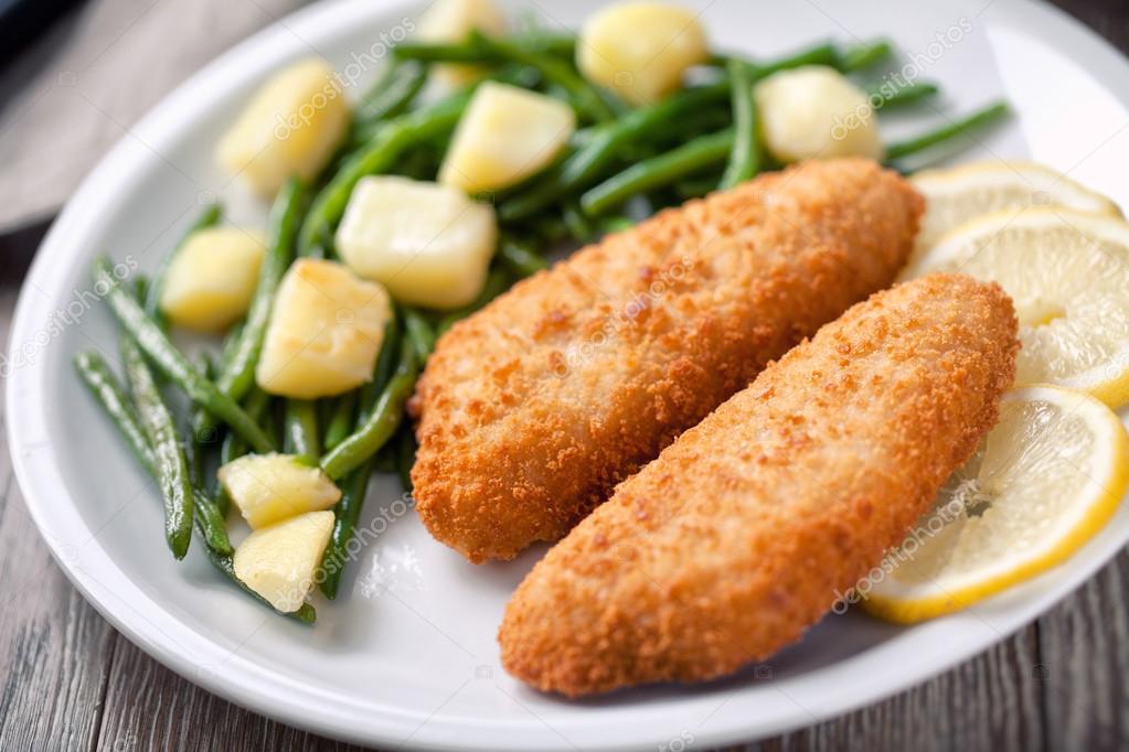 Breaded Fish Fillet Stock Photo by ©svariophoto 71220757