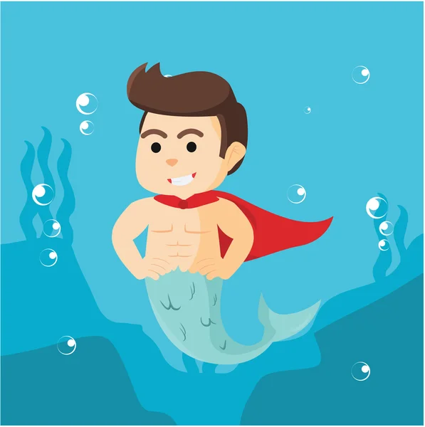 Male mermaid Vector Art Stock Images | Depositphotos