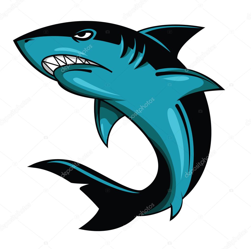 Shark Illustration — Stock Vector © funwayillustration #54806879