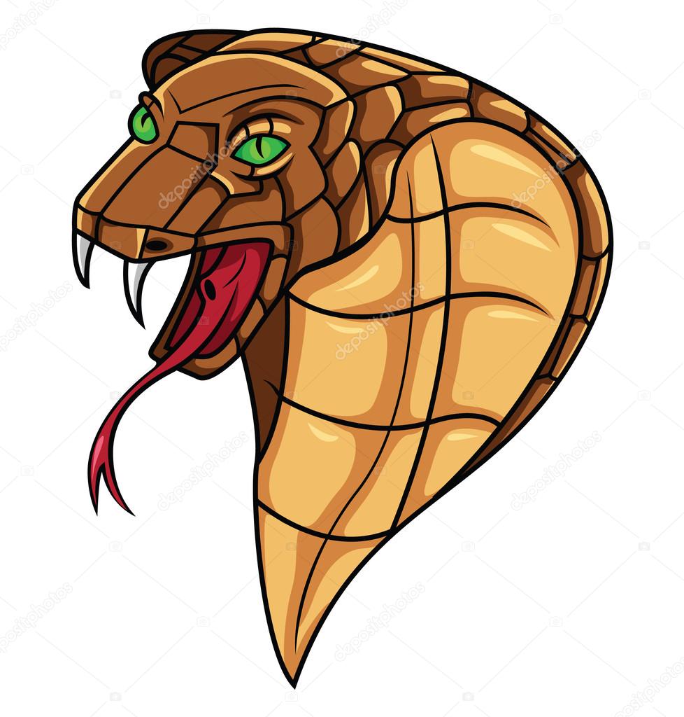 Cobra Vector Illustration Design Stock Vector Image by ...