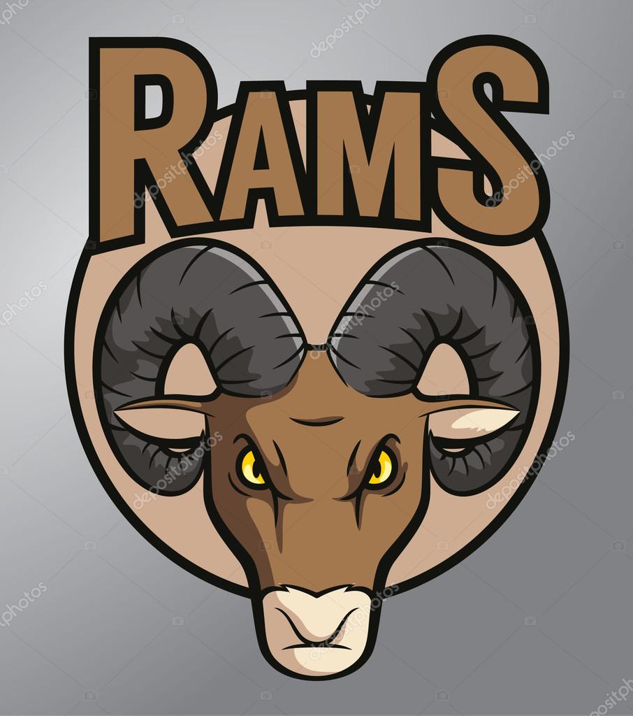 Ram mascot Stock Vector Image by ©funwayillustration #73160321