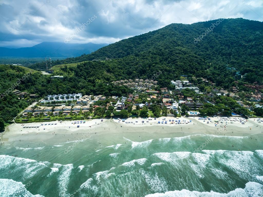 Juquehy Beach, Sao Paulo — Stock Photo © gustavofrazao #102041132