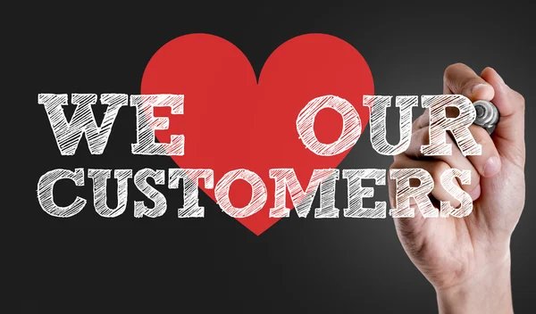 We love our customers Stock Photos, Royalty Free We love our customers ...