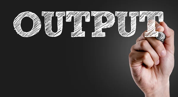 Man pointing finger on the text — Stock Photo © gustavofrazao #84011104