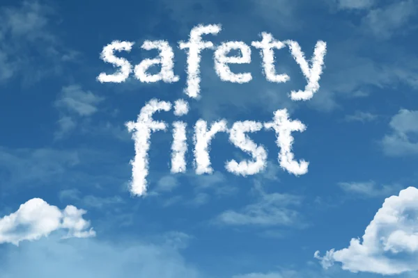 Safety First sign Stock Photo by ©gustavofrazao 85670164