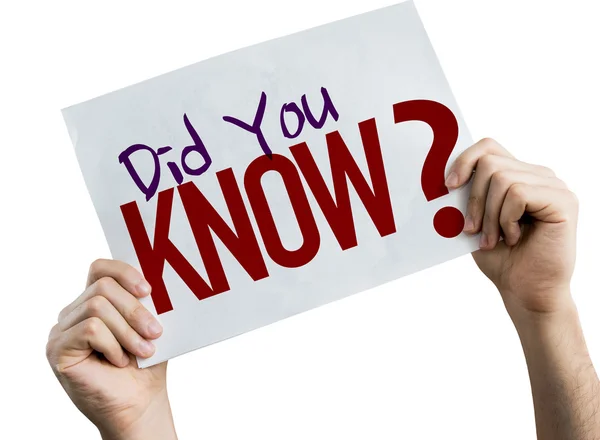 Did you know Stock Photos, Royalty Free Did you know Images | Depositphotos